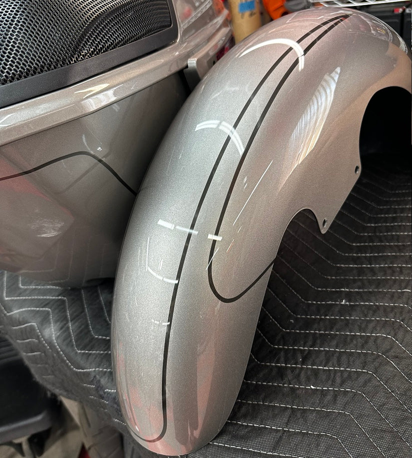 Real Steel Front OEM Fenders for 2023-Present CVO & Standard Street Gl ...