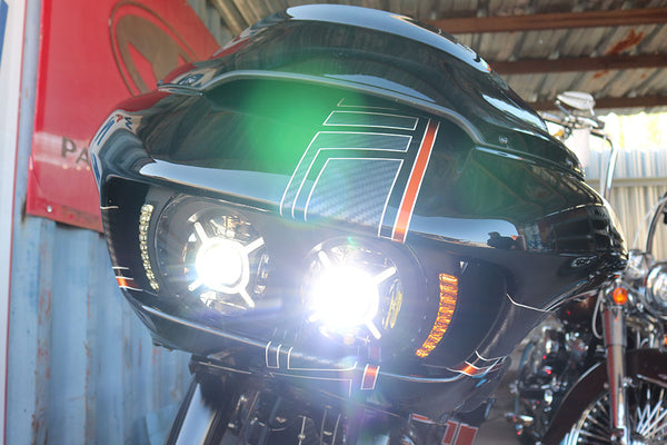Crossfire Headlight for 2015-Present Road Glides – Paul Yaffe Originals