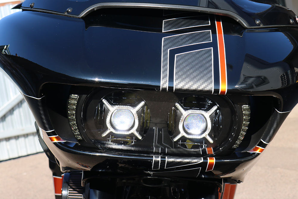 Crossfire Headlight for 2015-Present Road Glides – Paul Yaffe Originals