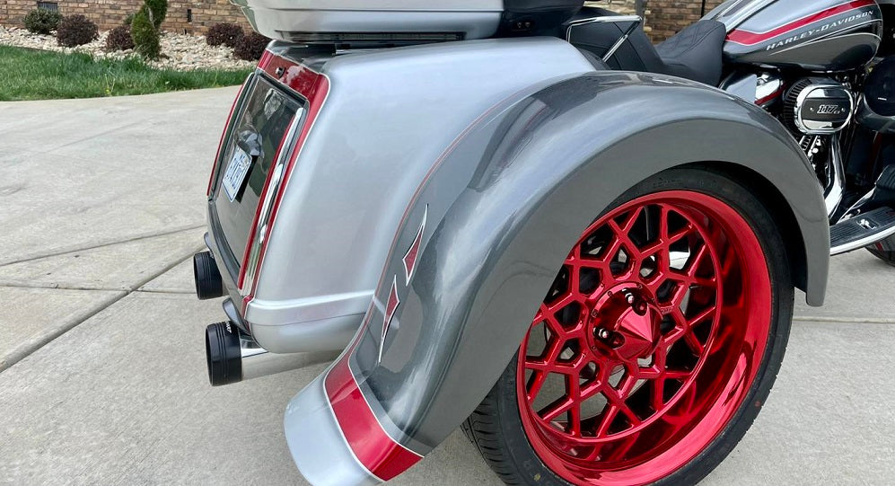 Swoop Tri-Glide Trike Rear Fenders – Paul Yaffe Originals