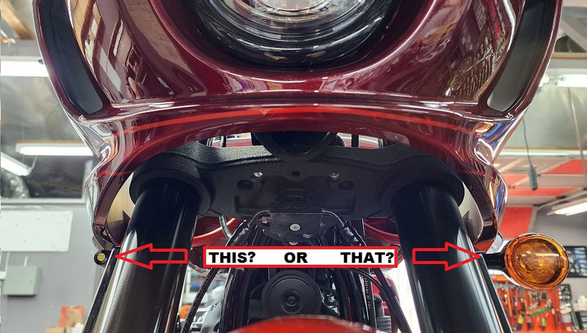 Stealth Fairing Support Bar Kits for 2022-Present Low Rider-ST Fairing ...