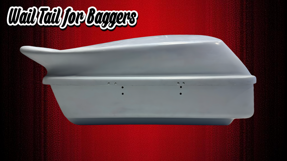 All New Wail-Tail Tour Pack for Tri-Glides, Baggers, & 2014L Factory T ...